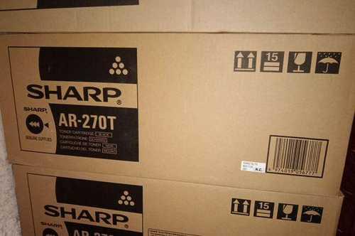 Картридж тонер sharp AR-270T для мфу