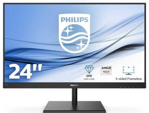 2K 75 Гц IPS монитор Philips 23.8"