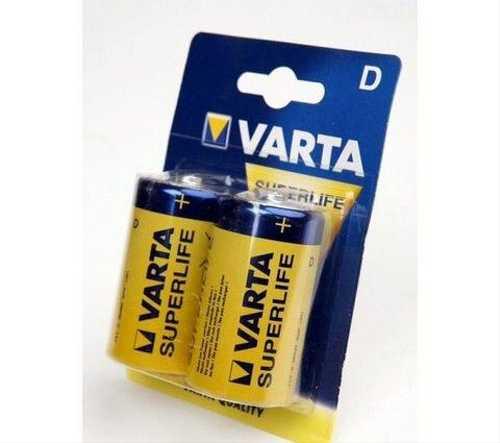 Батарейка R20 Varta superlife D 1.5V оптом