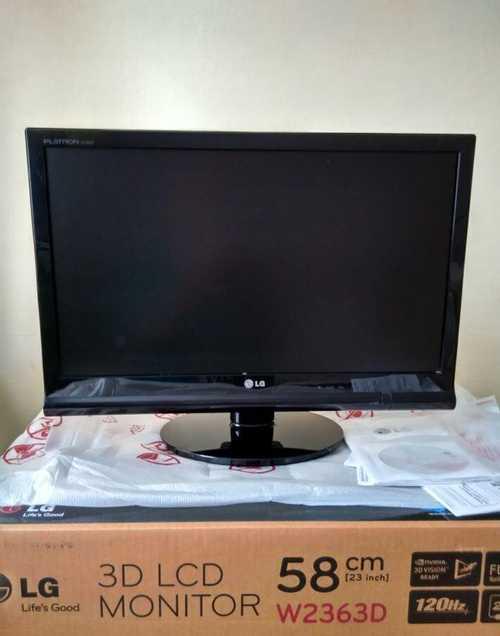 Монитор LG Flatron W2363D 23" 120 Гц