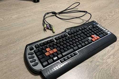 Игровая клавиатура a4 tech x7 gv800mu