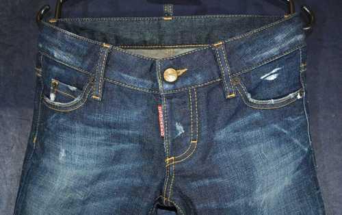 Джинсы Dsquared Made in Italy размер 38 синие
