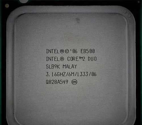 Intel core 2 duo e8500. Процессор Intel Core e8500. Core2duo e8500 Chip. Intel Core Duo e8500. Core 2 Duo e8500 revision 0.