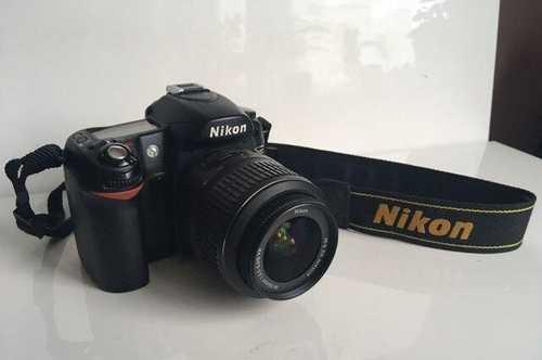 Nikon d80 kit 18-55mm f/3.5-5.6G VR