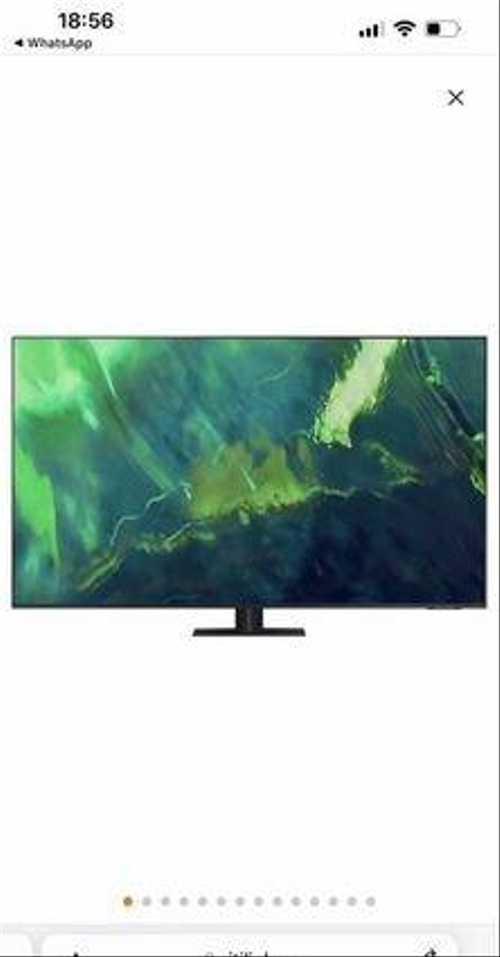 Телевизор Samsung QE55Q70aauxru, 55", qled, Ultra