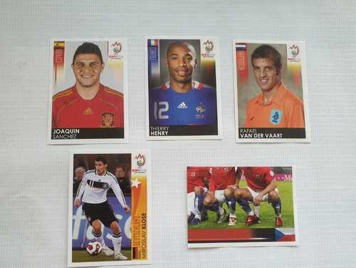 Наклейки euro 2008 uefa panini