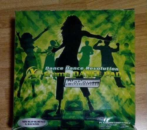 Танцевальный коврик x-treme Dance pad platinum