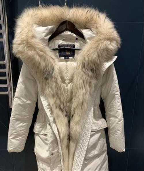 Парка женская с натуральным мехом woolrich