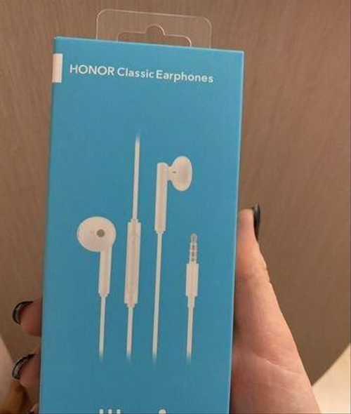 Наушники Honor classic, Huawei earphones