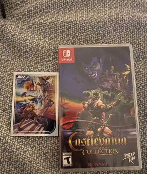Castlevania anniversary collection nintendo switch