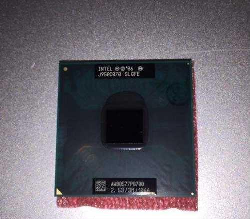 Процессор Intel Core 2 Duo P8700 slgfe