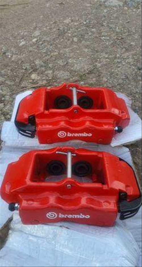 Тормозной задний суппорт Brembo на Порше Кайен и Т