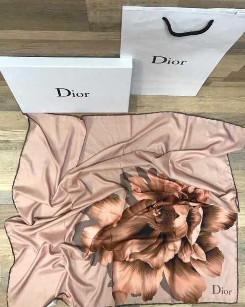 Новый женский шёлковый платок Dior