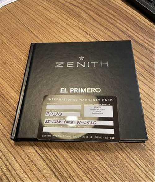 Золотые женские часы Zenith