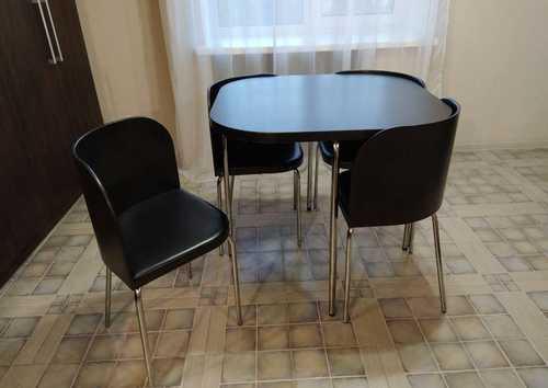 Обеденный стол и стулья IKEA Fusion