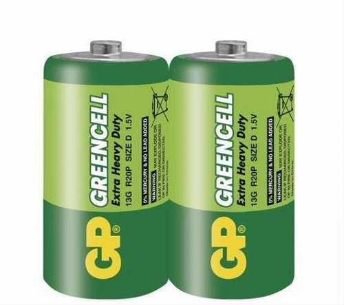 Батарейка GP R20/D Greencell опт розница