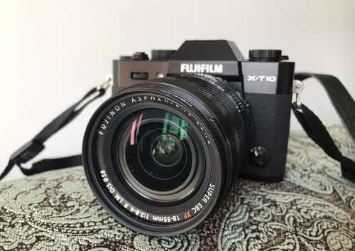Фотоаппарат системный Fujifilm X-T10 18-55 F2.8-4