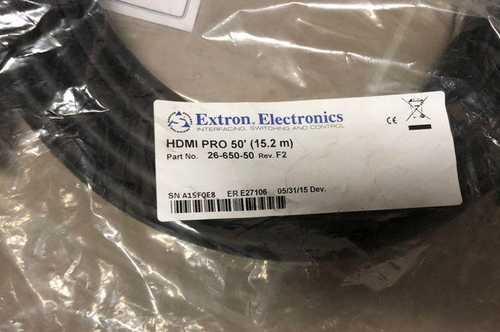 Новый кабель Extron Pro hdmi - 15.2 м