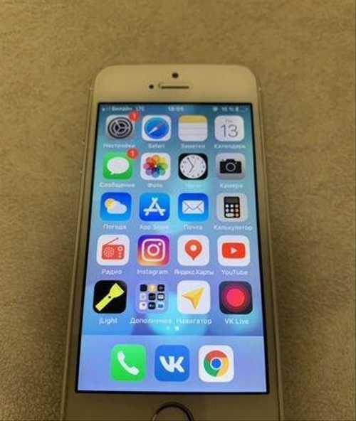 Телефон iPhone 5s 16 Gb Silver