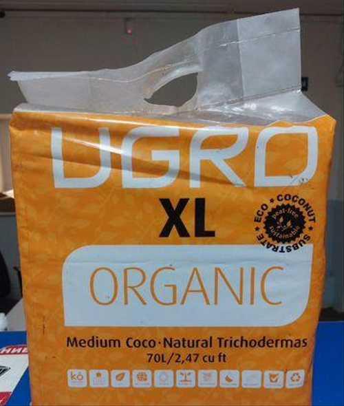 Кокосовый «торф» для растений Ugro XL organic 5кг