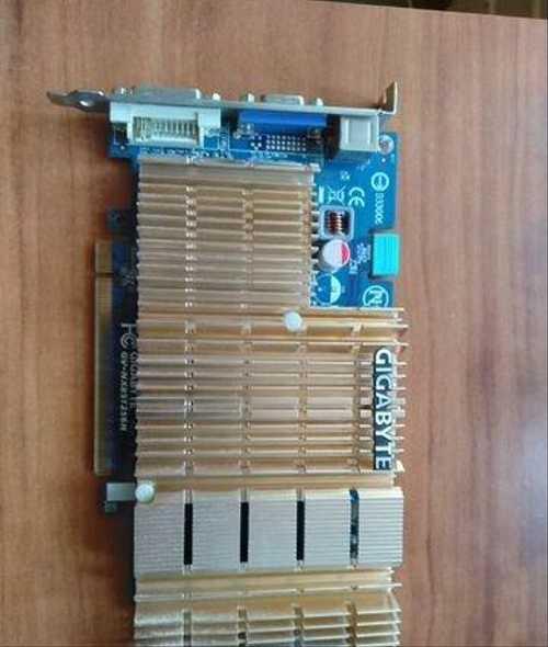 Видеокарта PCI-E GeForce 8500GT gigabyte GV-NX85T2