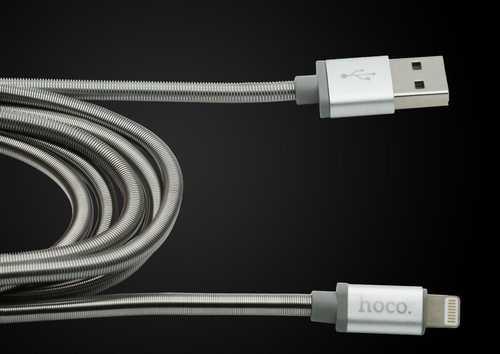 Hoco U5 Metal Lightning USB кабель для Apple