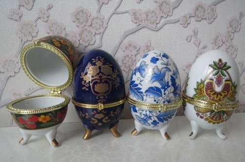 Сувенирные шкатулки и пасхальные яйца