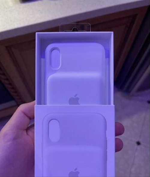 iPhone Xs Smart Battery Case Apple белый