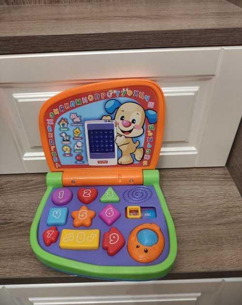 Fisher price обучающий ноутбук