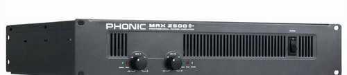Аналоговый усилитель мощности Phonic MAX 2500