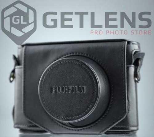 Чехол кожаный Fujifilm LC-X10 черный (id-12211040)