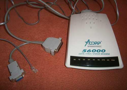 Модем acorp 56000