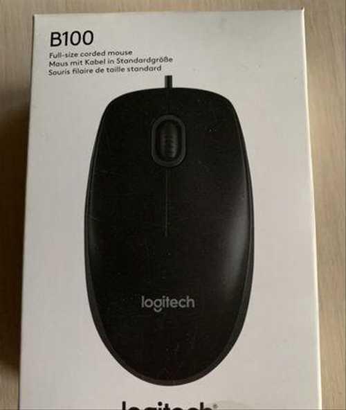 Мышь Logitech B100