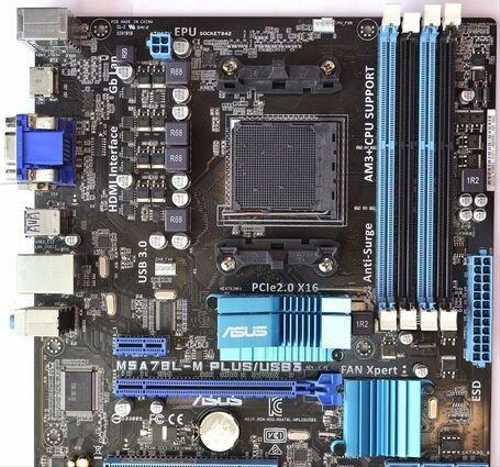 Комлект asus M5A78L-M/USB3 + AMD FX-8350 с кулером