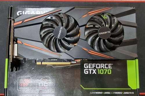 Geforce GTX1070 8Gb Gigabyte WindForce