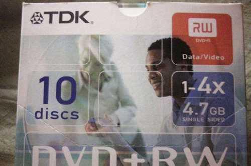 TDK DVD+RW 4.7GB 1-4x