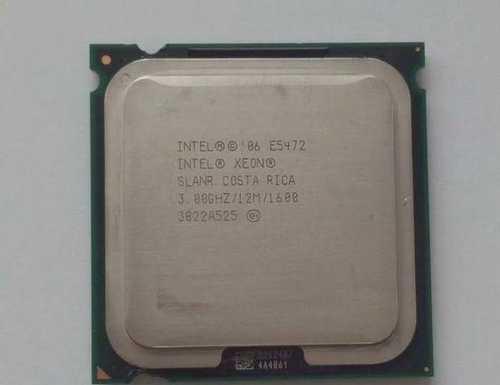 Процессор intel core i3 и xeon E5472