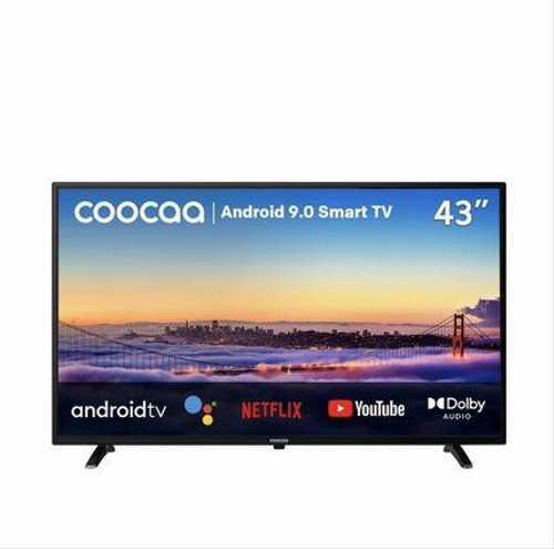 Телевизор Coocaa 43S3G 43", черный