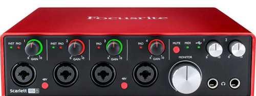 Звуковая карта Focusrite Scarlett 18i8 2nd Gen