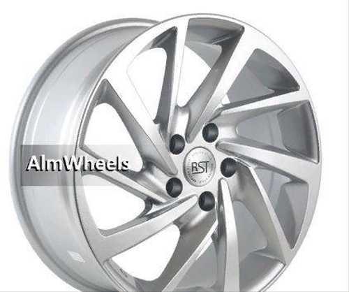 Диски R17 RST R017 серебро на тигуан, карок