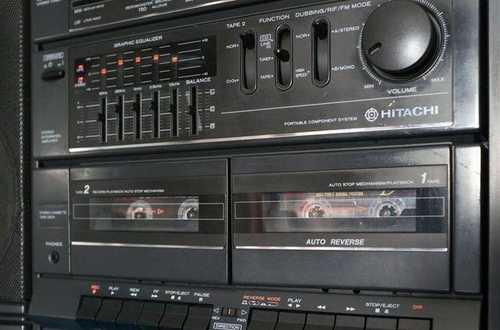 Магнитофон Hitachi MS-W60E, аудиокассеты