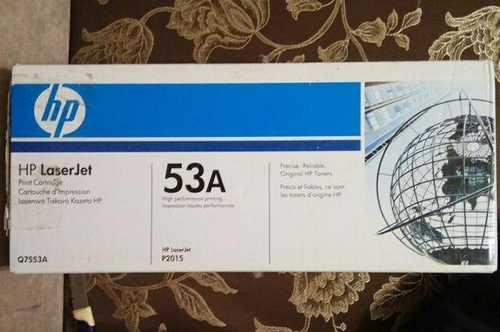 Картридж hp Q7553A; Тонер xerox 106R01277