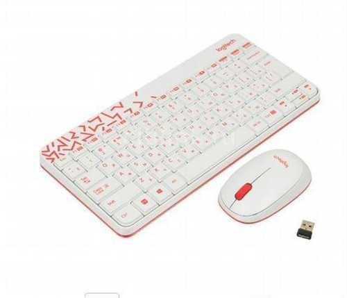 Комплект (клавиатура+мышь) logitech MK240