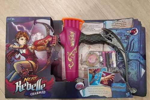 Пистолет-Лук Nerf Rebelle Charmed Everfierce новый