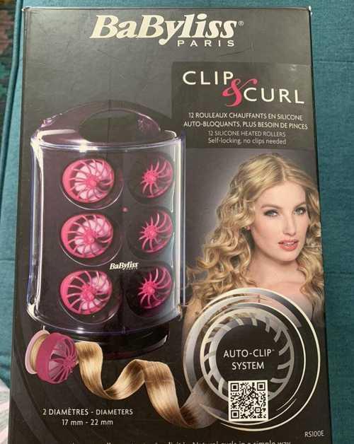 Babyliss Электробигуди Clip & Curl RS100E новые