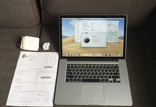 MacBook Pro 15 2015 AMD R9 i7 2.5 16gb новый экран