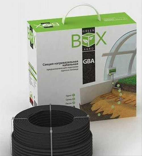 Обогрев грунта кабельный Green Box Agro GBA