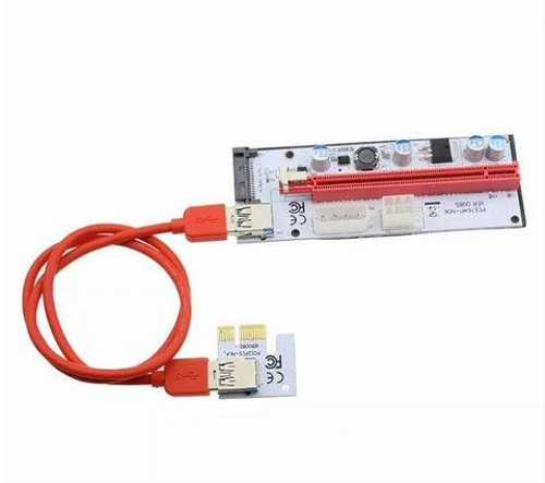 Райзер 008S (6 Pin + Molex + SATA) Новые