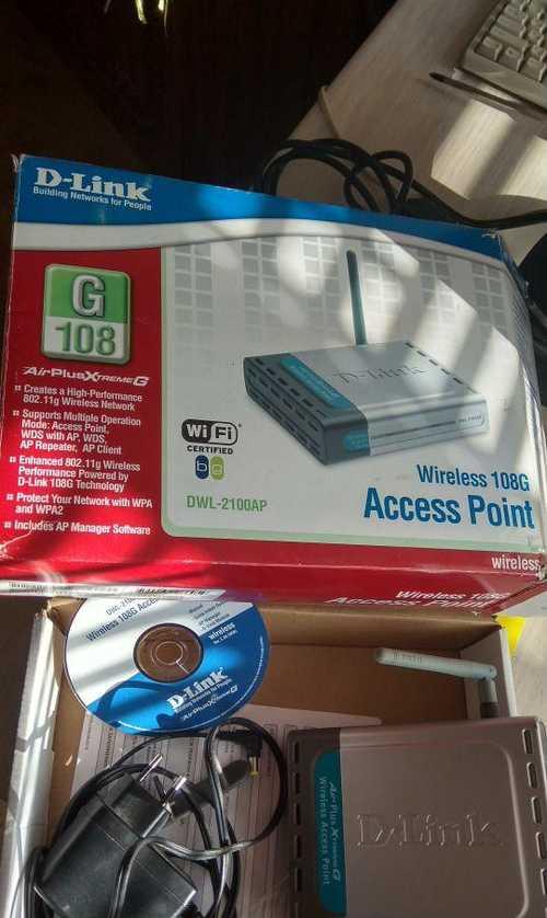 Точка доступа D-Link DWL-2100AP