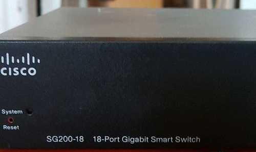 Коммутатор Cisco SG200-18